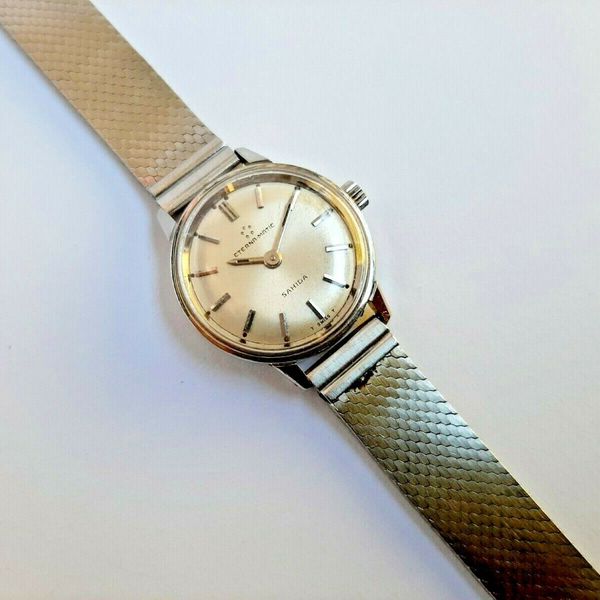 Vintage ETERNA-MATIC SAHiDA women's watch, ORIGINAL SWISS, AUTOMATIC ...