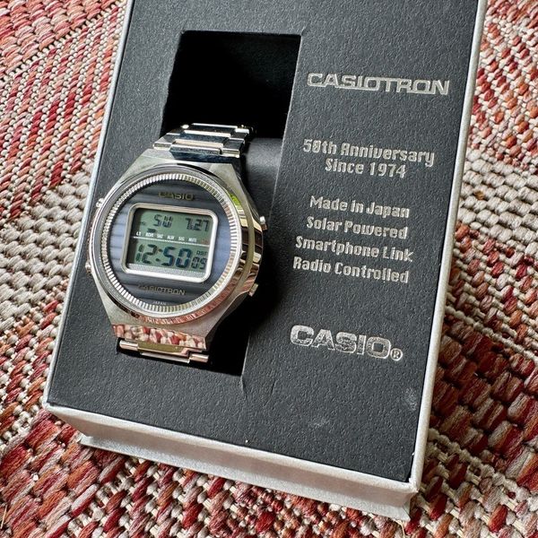 Casio Casiotron TRN-50-2A 50th Anniversary Limited Edition Watch ...