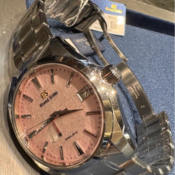 Limited Edition Grand Seiko Pink Snowflake | WatchCharts Marketplace