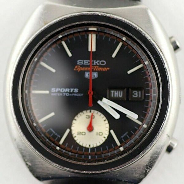 Vintage JAPAN SEIKO SPORT5 SPEED-TIMER 6139-8000 Chronograph ...