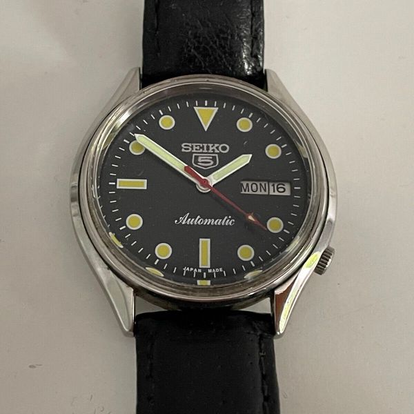 Vintage Seiko 5 Automatic Mens Watch 6309 - 8239 A2 | WatchCharts ...