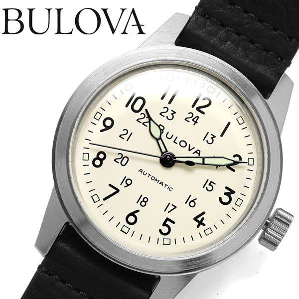 [BULOVA] Bulova watch men's men's daily life waterproof self-winding ...