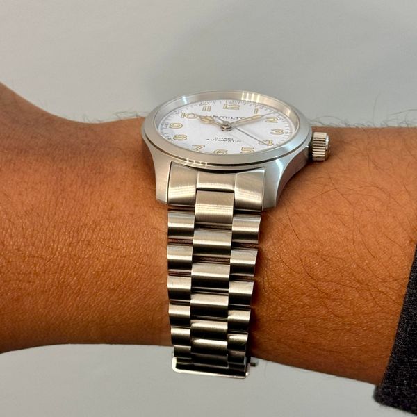 [WTS] Hamilton Khaki Murph 38mm White on Uncle Straps President ...