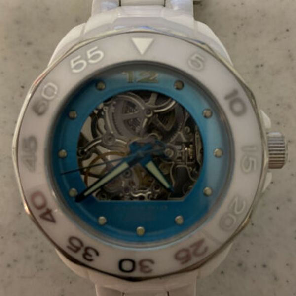 Android AD562 Seagull TY2807 21 Jewel Sapphire Crystal Skeleton ...