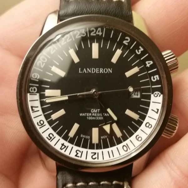 FS - Landeron Compressor Swiss Ronda GMT SOLD | WatchCharts Marketplace