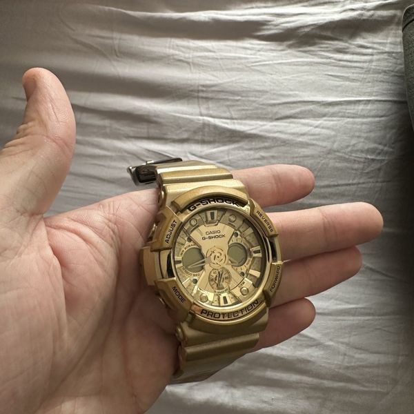 Casio G Shock 5229 GA-200GD Gold Tone Men's Watch | WatchCharts Marketplace