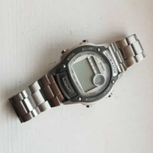 CASIO LCD WATCH W-94HD, W-94HD-7AVES, MODULE 1950. Vintage retro ...