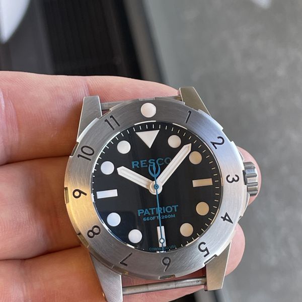 Resco Patriot Gen 1 Brushed Aqua Bracelet Swiss ETA [$1,495 USD ...