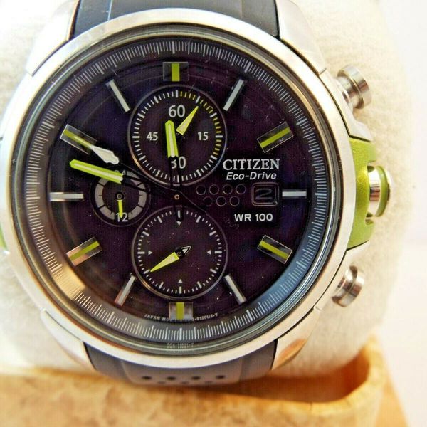 CITIZEN ECO-DRIVE Watch | W.R. 100 BAR GN-4W-S | Men's. Please make ...
