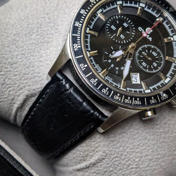 [WTS] Cyma Champion Chronograph 02-0598A price $520 | WatchCharts Marketplace