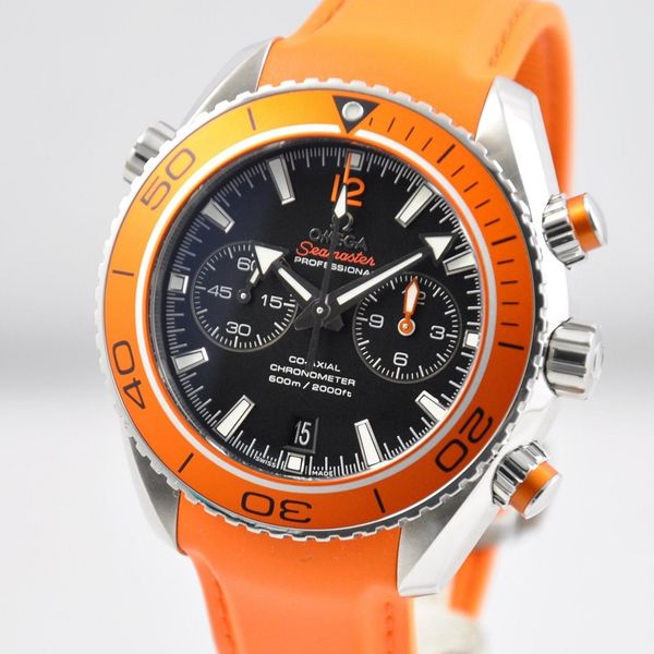 FS: Omega Seamaster Planet Ocean Orange Chronograph 45mm 232.30.46.51 ...