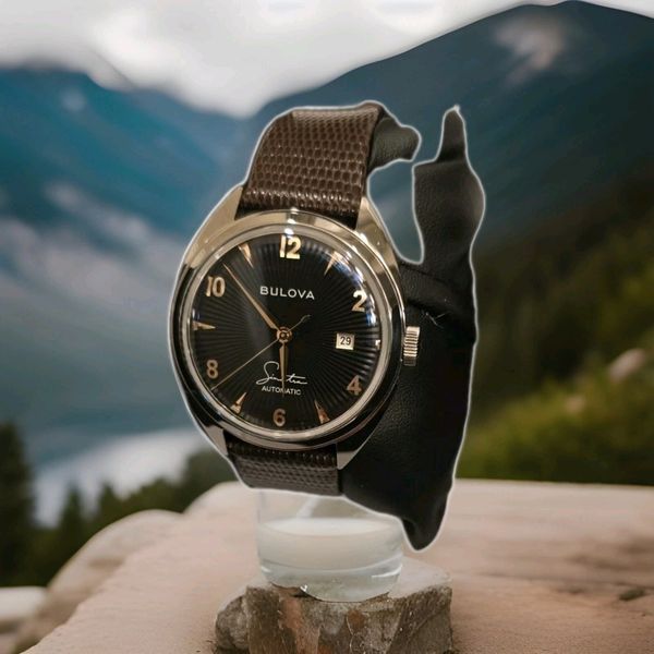 Bulova Frank Sinatra Men's Black Watch | WatchCharts Marketplace