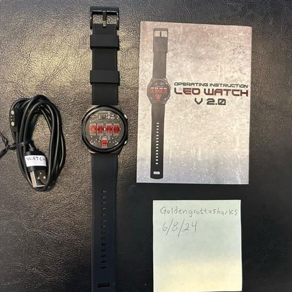 [WTS] Nixoid "Red Time" retro-futuristic red LED watch | WatchCharts ...