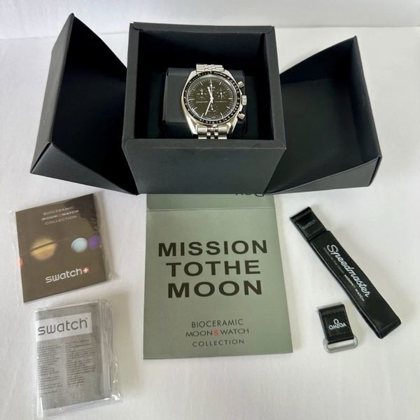 OMEGA X Swatch | Moonswatch Mod | Steel Case | Jubilee Bracelet ...