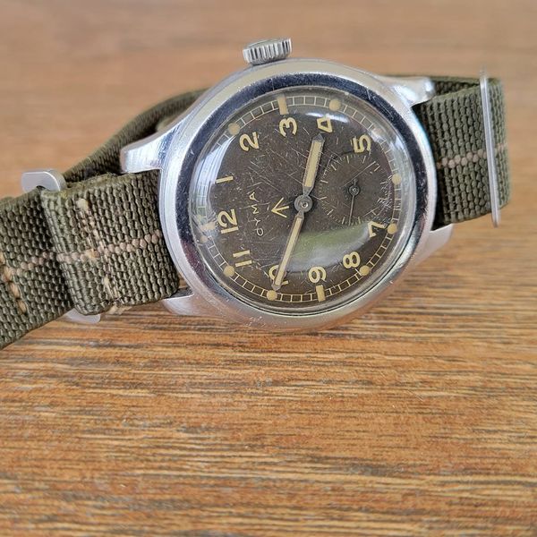 vintage Cyma W.W.W "Dirty Dozen" | WatchCharts Marketplace