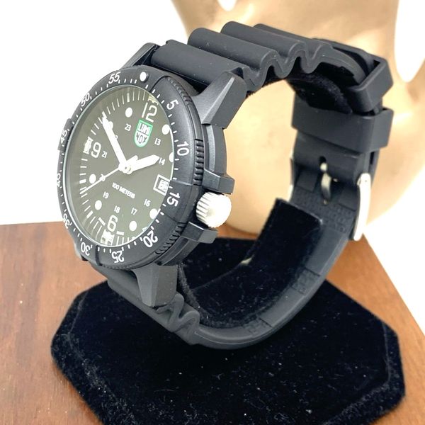 Luminox Men's Watch X2.2001 Sea Bass Navy Seal Swiss Quartz Black ...