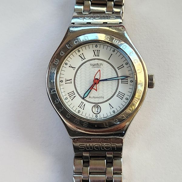 SWATCH IRONY AUTOMATIC YAS400 - POISSON ROUGE / AG1996 * VINTAGE ... | WatchCharts Marketplace