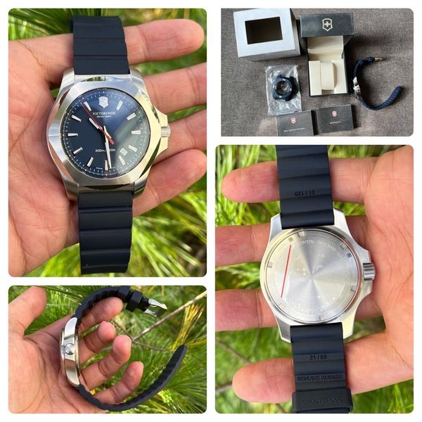 Victorinox Inox Blue | WatchCharts Marketplace