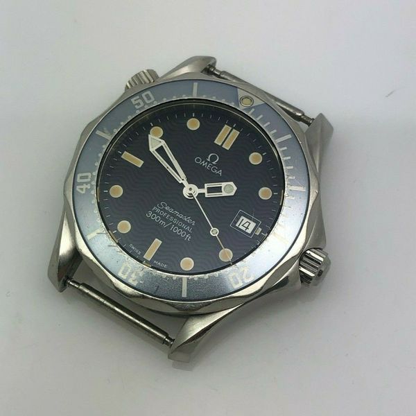 Omega 1990s Seamaster 300m DIVER JAMES BOND Mens Quartz Steel Watch 196.1502 | WatchCharts ...