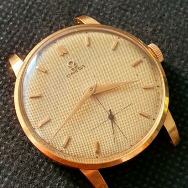 36,0mm - Vintage Omega jumbo gents watch solid gold 18k - ref. 2933 ...