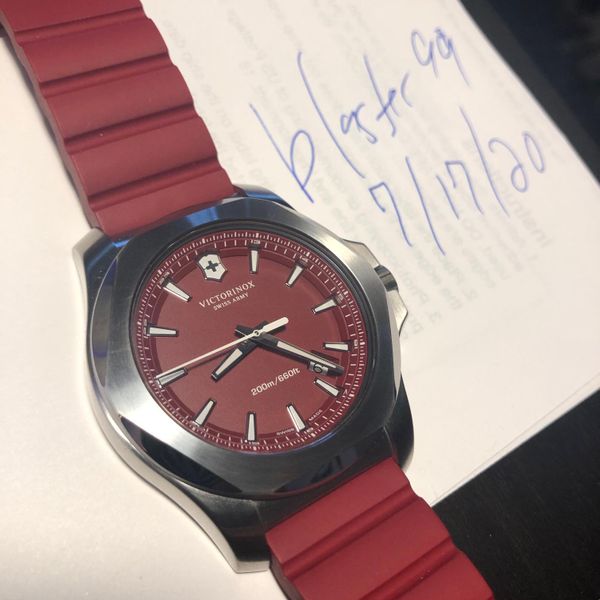 [WTS] Victorinox INOX Red Quartz Watch -- The Ultimate Beater ...