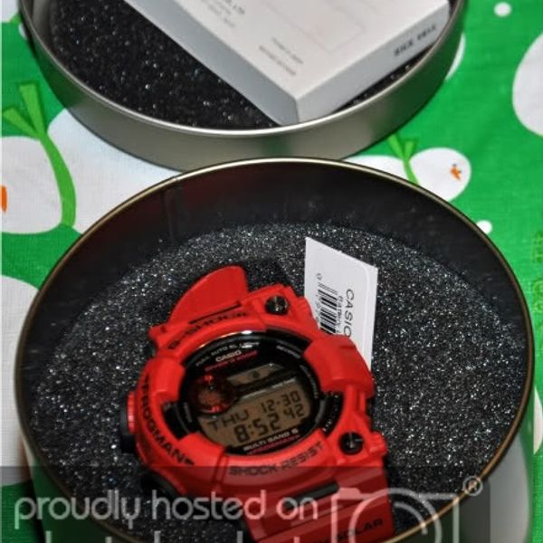 FS Only/NO Trades Please: Burning Red Frogman GWF-1000RD New in the Tin ...