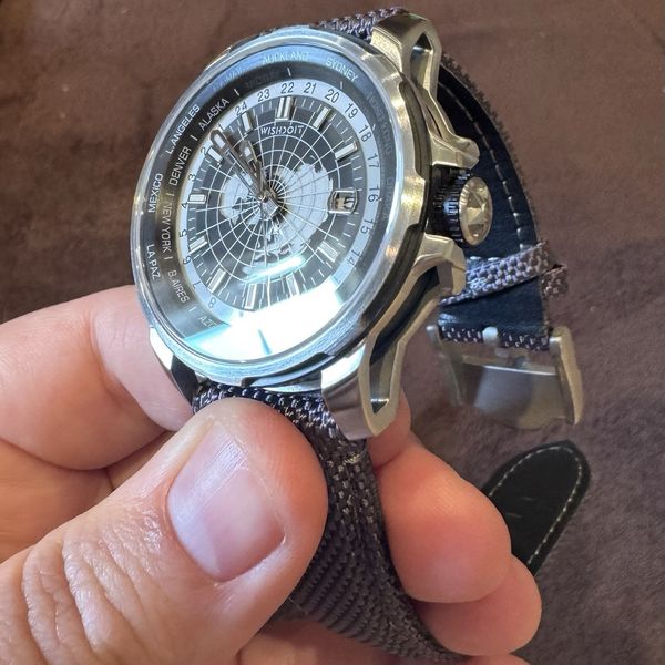 WISHDOIT (Eternal Earth) Seiko NH34 Automatic GMT World Time Watch ...