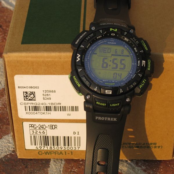 FS:***LNIB Casio Protrek PRG-240-1BDR, reduced*** | WatchCharts