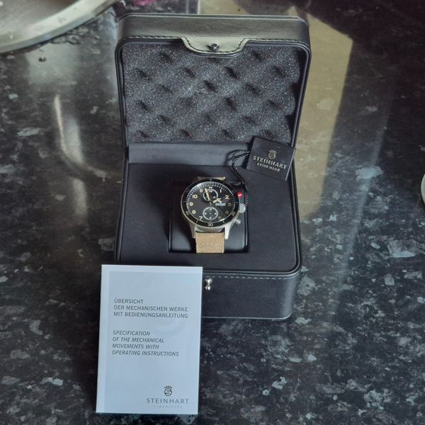 Steinhart Flight Timer Titanium Military Swiss Made Automatic ...