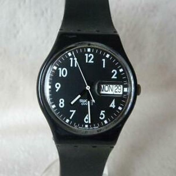 RARE - SWATCH - GB730 - Big Seven - 1995 - Std Gents Collection - Swiss ...