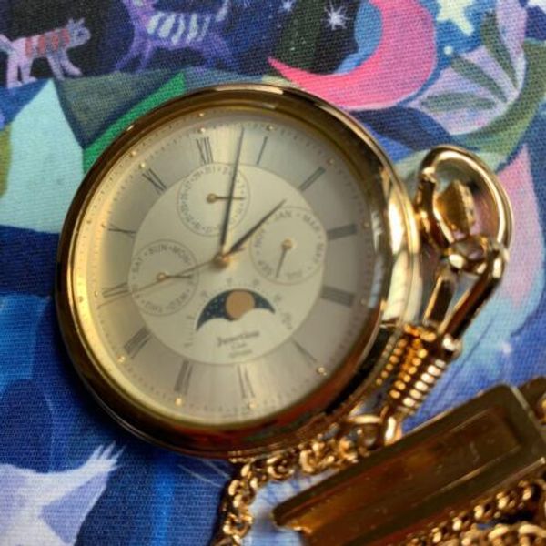 Citizen Junction Club Quartz Triple Calendar Men's Pocket Watch wl52975 ...