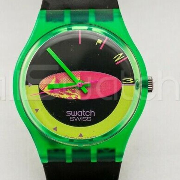 Swatch Standards 1989 - Gg105 - Sandy Mountain - New | WatchCharts