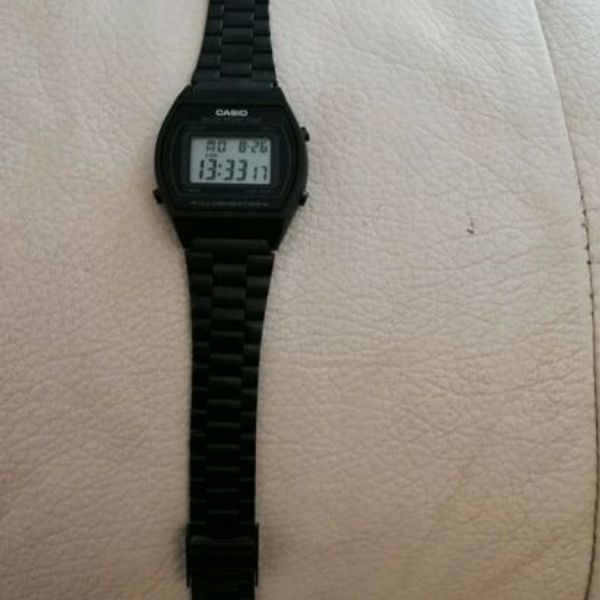 Casio b640w black digital watch | WatchCharts