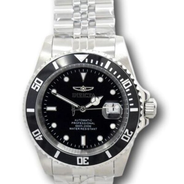 Invicta Pro Diver Automatic Men's 42mm Black Dial Japanese Auto Watch ...