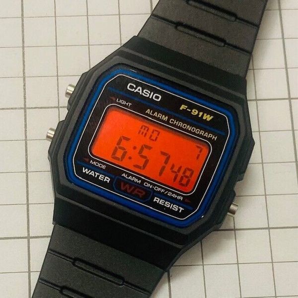 Custom Casio F91W Color Screen Mod | WatchCharts Marketplace
