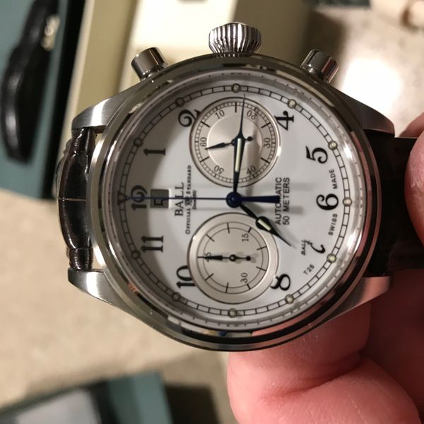 SOLD: Ball Trainmaster Cannonball $1150 with extra black alligator ...