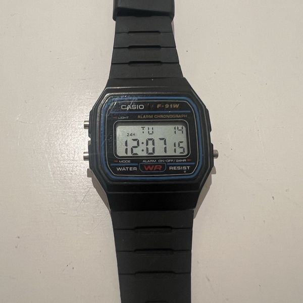 Vintage Casio Digital F91w Watch (593) | WatchCharts Marketplace