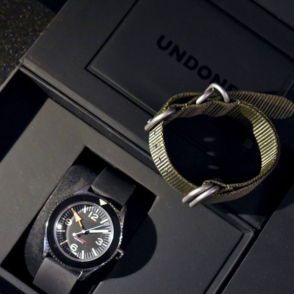 UNDONE Basecamp Classic Original Automatic Watch. Worn Once. SWEET. NO ...