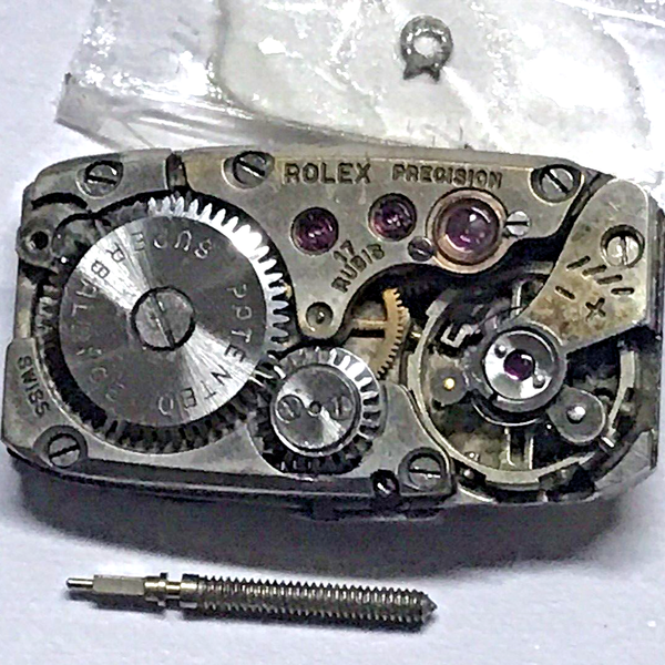 Vintage ROLEX petit mouvement prÃ©cision patented superbalance 1864 ...