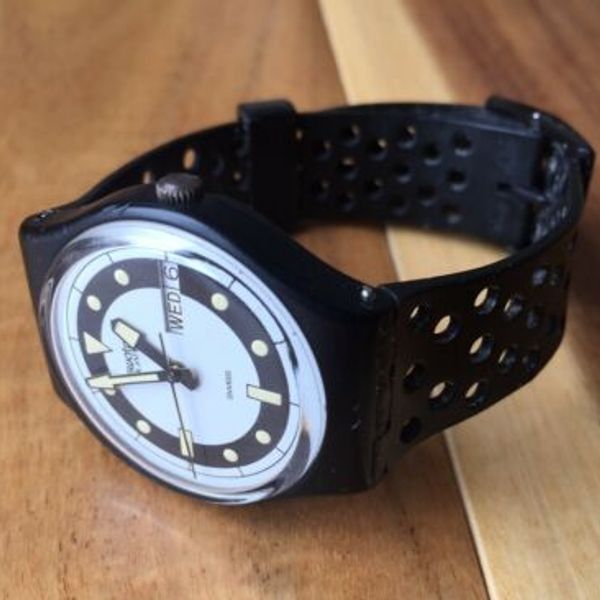 Rare Vintage Swatch Bandos Diver Watch GB710 Original That Hodinkee ...