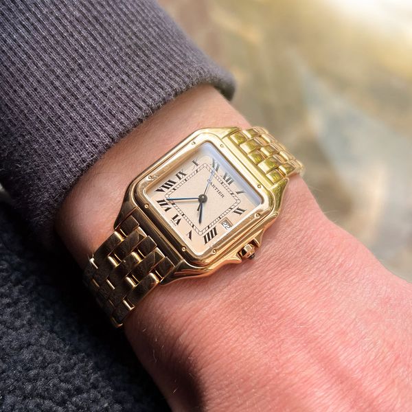 FS: 2001 Cartier Panthère 887968 Box and Papers | WatchCharts Marketplace