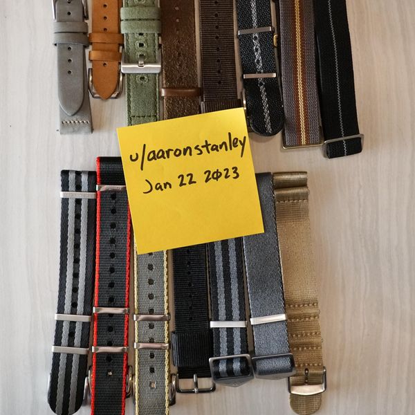 [WTS] Lot of 20mm straps of various styles (Nato, leather, etc.) and ...
