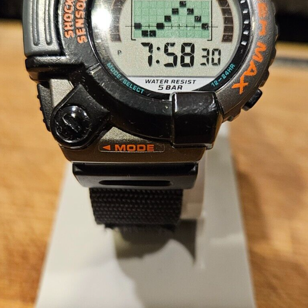 Casio Cyber Max JG-300 Punch Force Game Rare Vintage Rare Cybermax ...