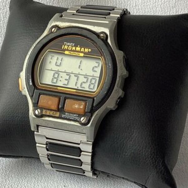 Vintage Timex Ironman Triathlon 484-A Men's Watch 1988 | WatchCharts ...