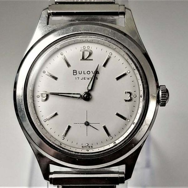 Vintage 1959 BULOVA "SURF KING" Manual Wind Mens watch L9 | WatchCharts ...