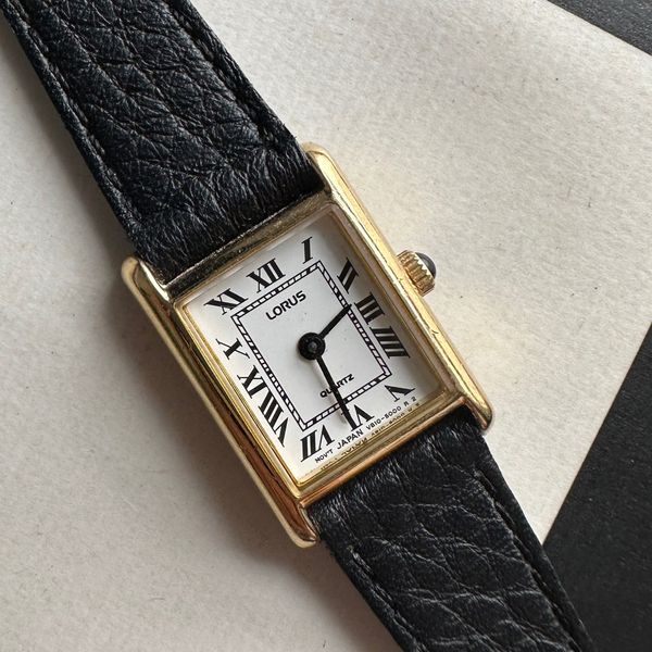 Vintage tank LORUS watch for ladies | WatchCharts Marketplace