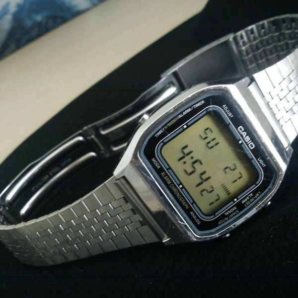 VINTAGE CASIO 'BLUE THUNDER' AA-85 (103) DIGITAL WATCH 1980s ...