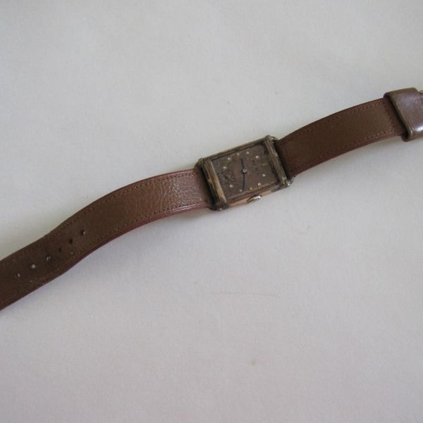 Vintage Bulova men's watch 21 jewel cal 7AP 10K GF case copper dial USA ...