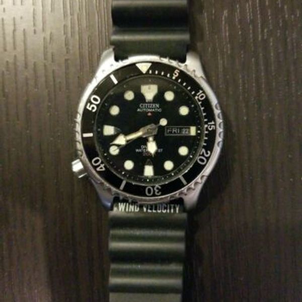 Citizen Promaster 200m Diver Automatic Wrist Watch Left Handed Crown ...