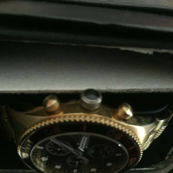 Emporio Armani AR5857 Stainlees Steel Chronograph Men's Watch - Gold ...